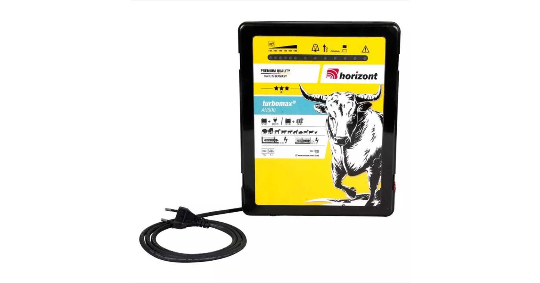 TURBOMAX AN800 Villanypásztor készülék 12/230V - HORIZONT ...